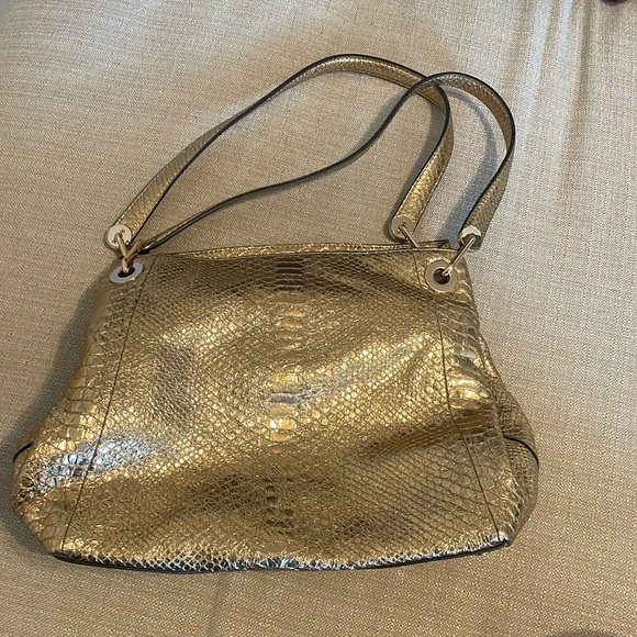 MICHAEL Michael Kors | Bags | Michael Kors Snake Shoulder Tote | Poshmark